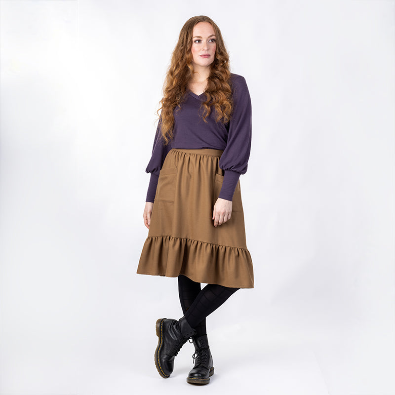 Introducing the Vera knit top, our first free pattern! - Forget-me-not ...